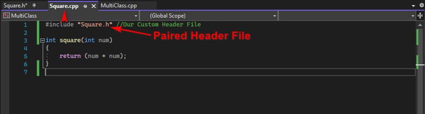 How To Use Multiple Code Files Custom Headers And Source In C 1684